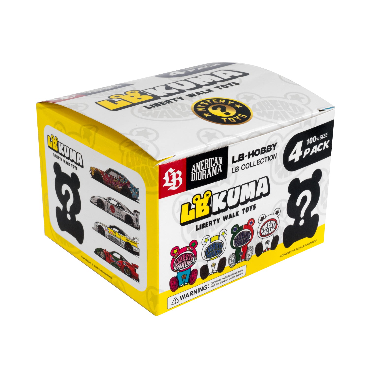 American Diorama LB Kuma 100% Vol.1 Sealed Case LB-Hobby – Treasured Models