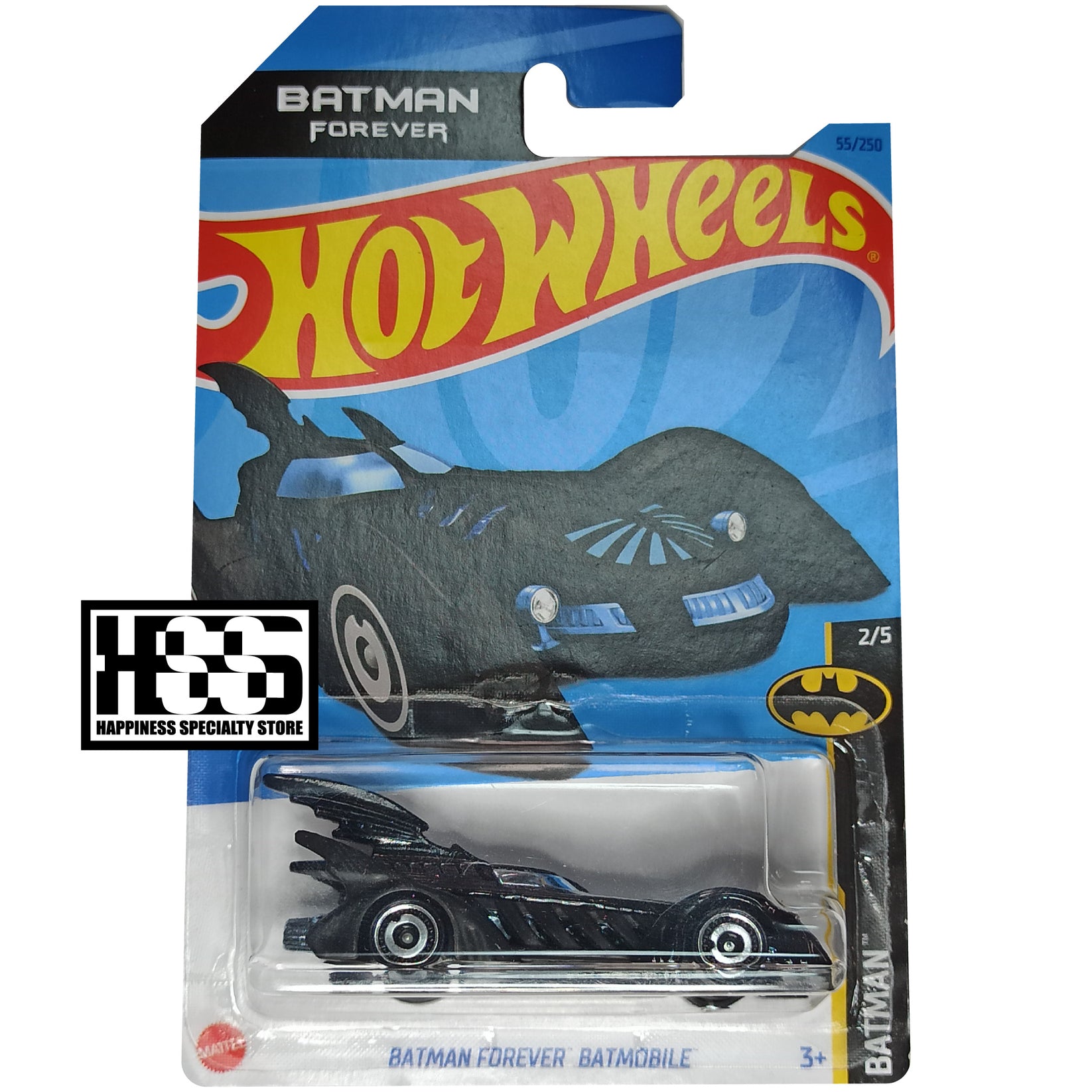 Hot Wheels Batman Forever Batmobile Black 2023 – Treasured Models