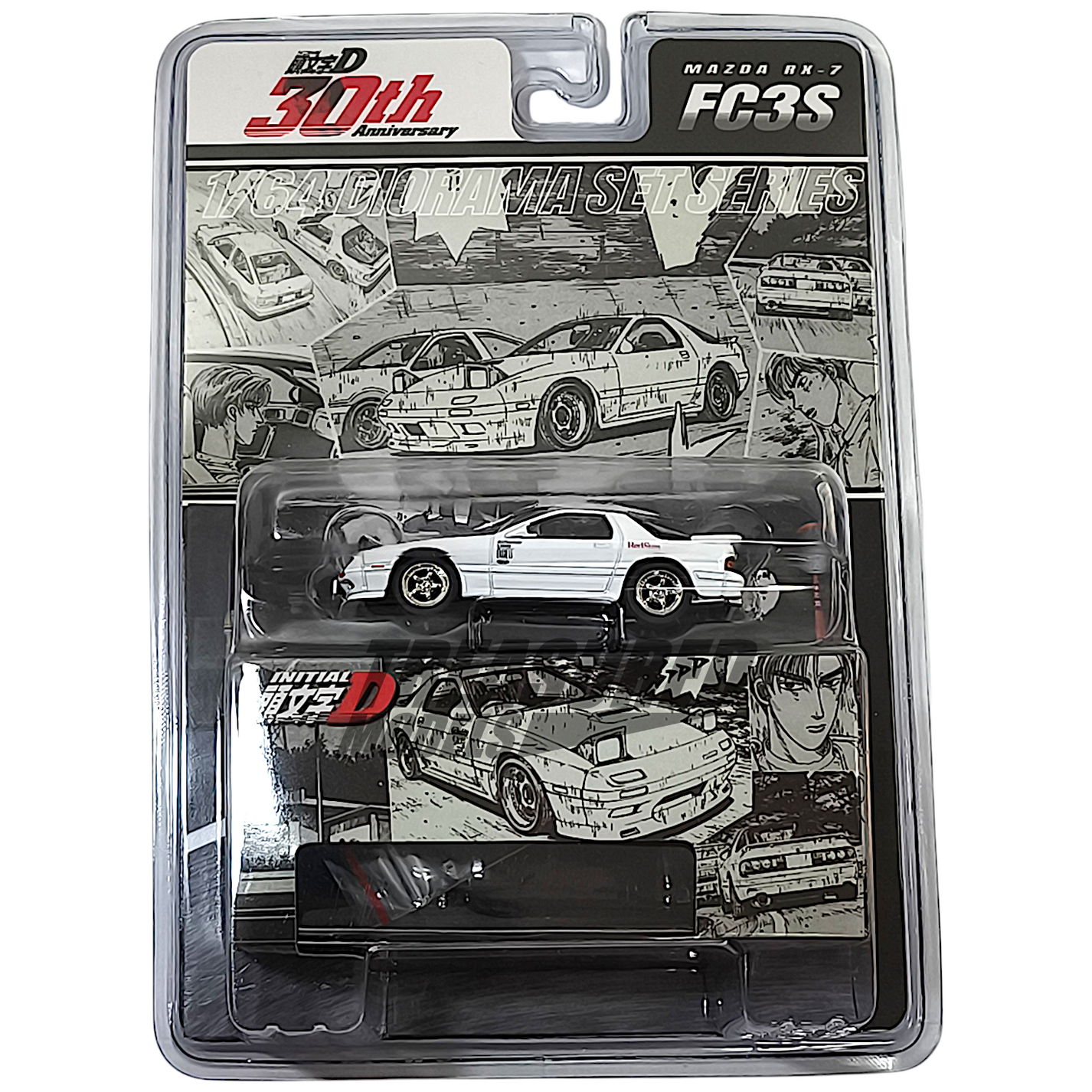 Hobby Japan Mazda RX-7 FC3S RedSuns INITIAL D Ryosuke Takahashi VS Tak – Treasured Models