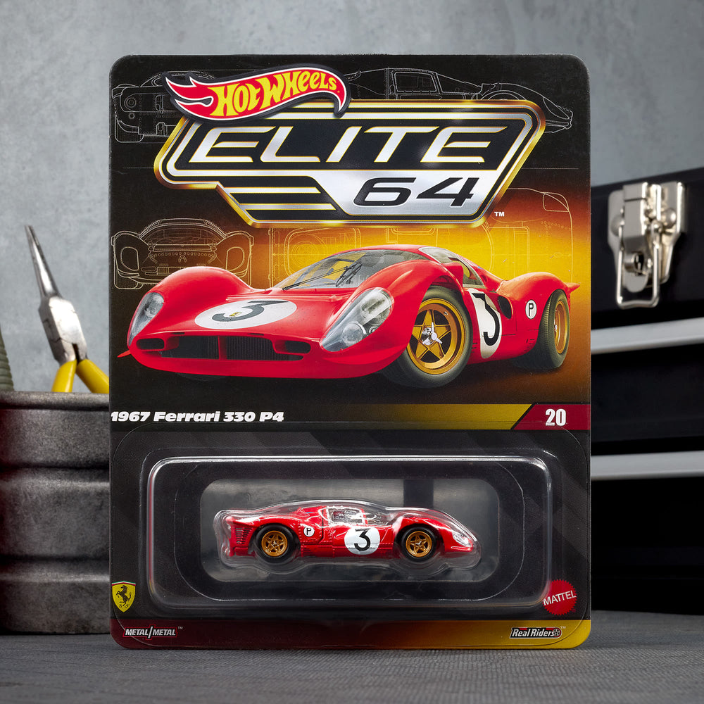 [Pre-Order] Hot Wheels Ferrari 1967 330 P4 Elite 64 1/64 Diecast ...