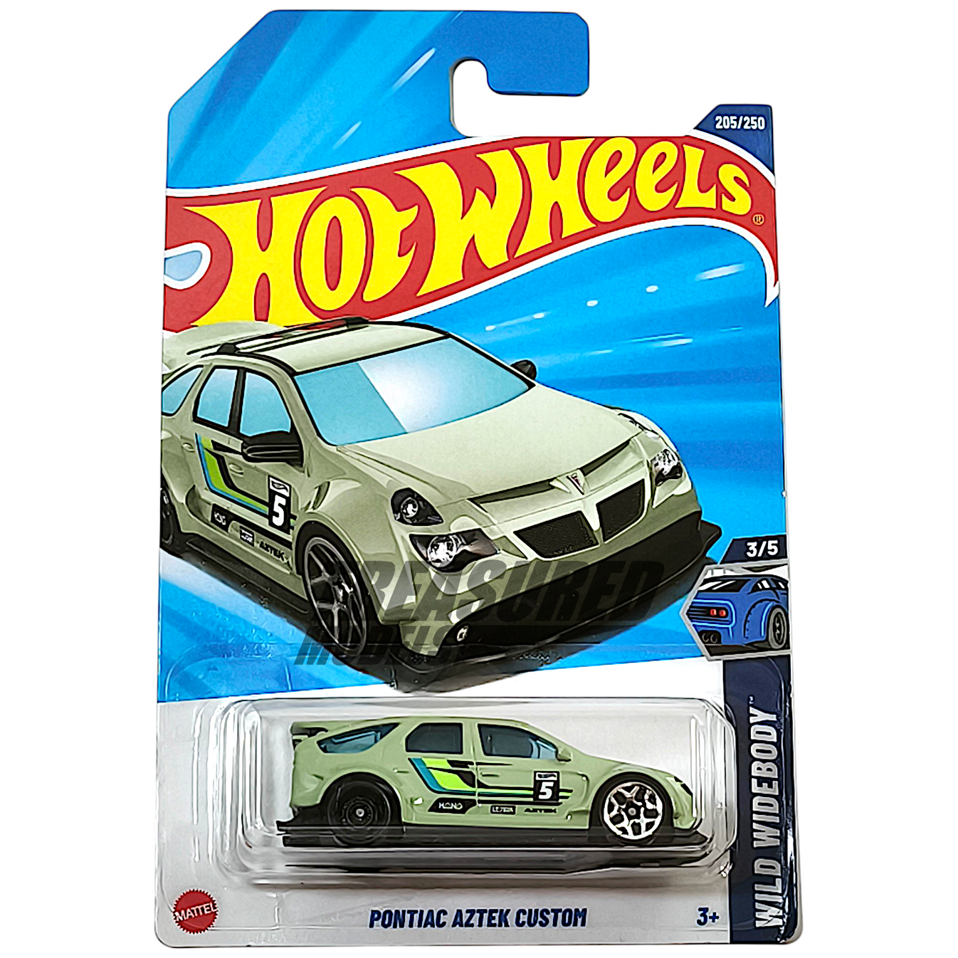 Hot Wheels Pontiac Aztek Custom Fern Green 2025 Main Line Wild Widebod ...