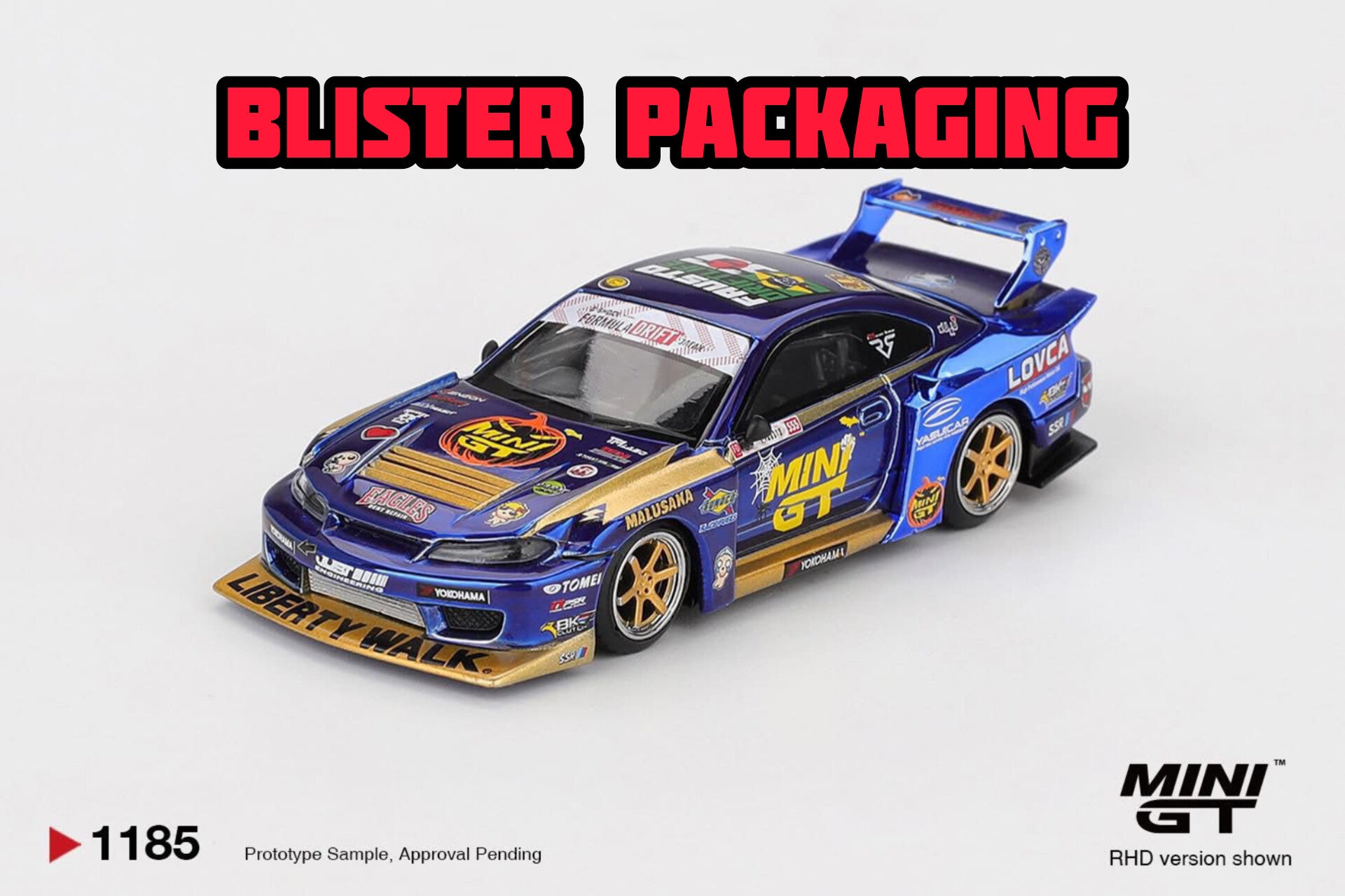 [Pre-Order] Mini GT Nissan LB-Super Silhouette S15 SILVIA #555 Team MI ...