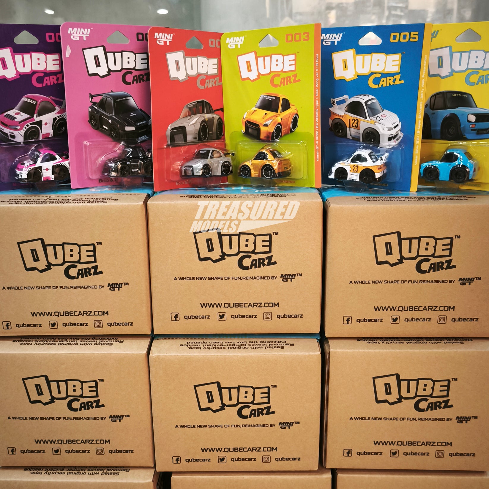 Qube Carz Liberty Walk Full Set of 6 – Treasured Models